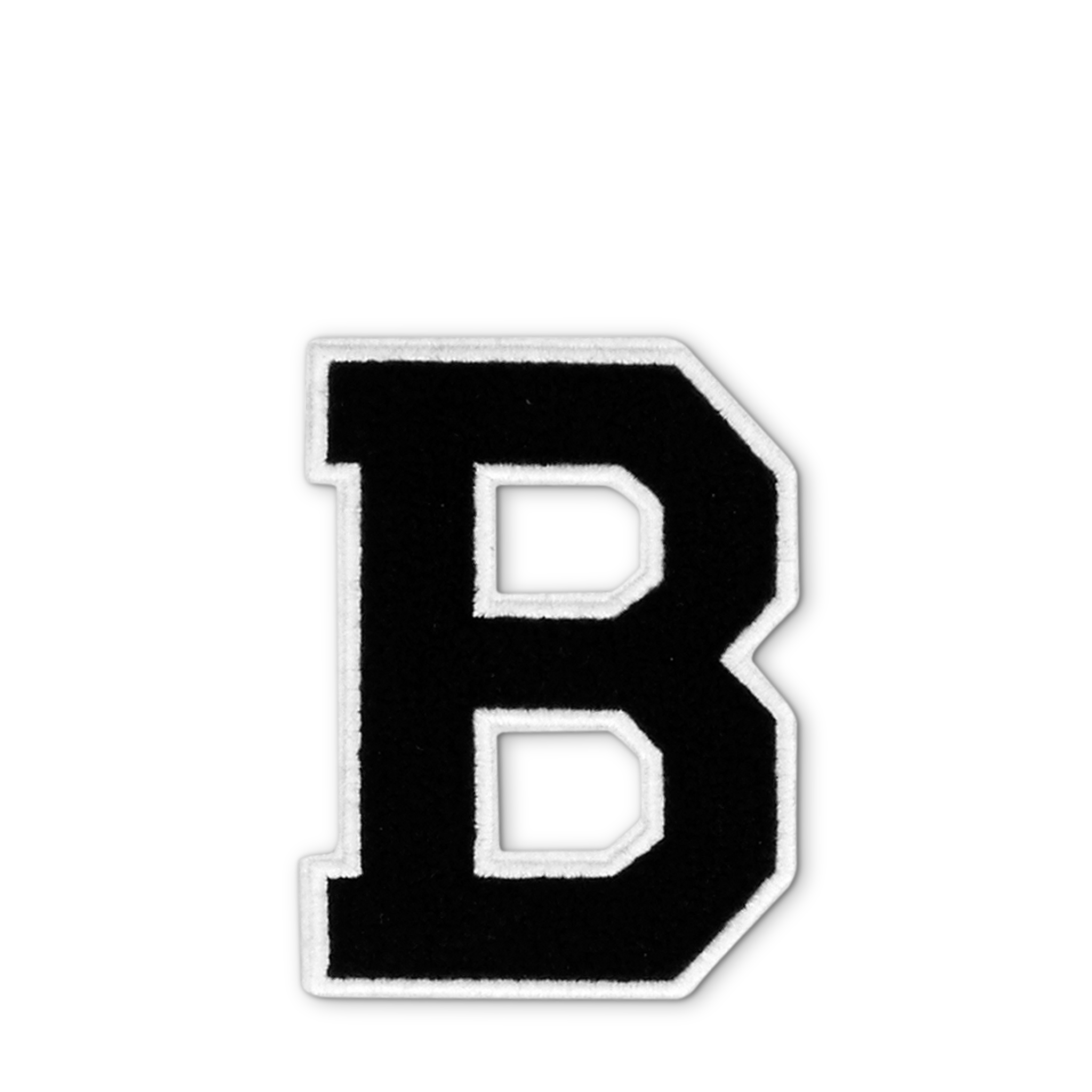 Varsity Letter B - Black – Oliver Thomas