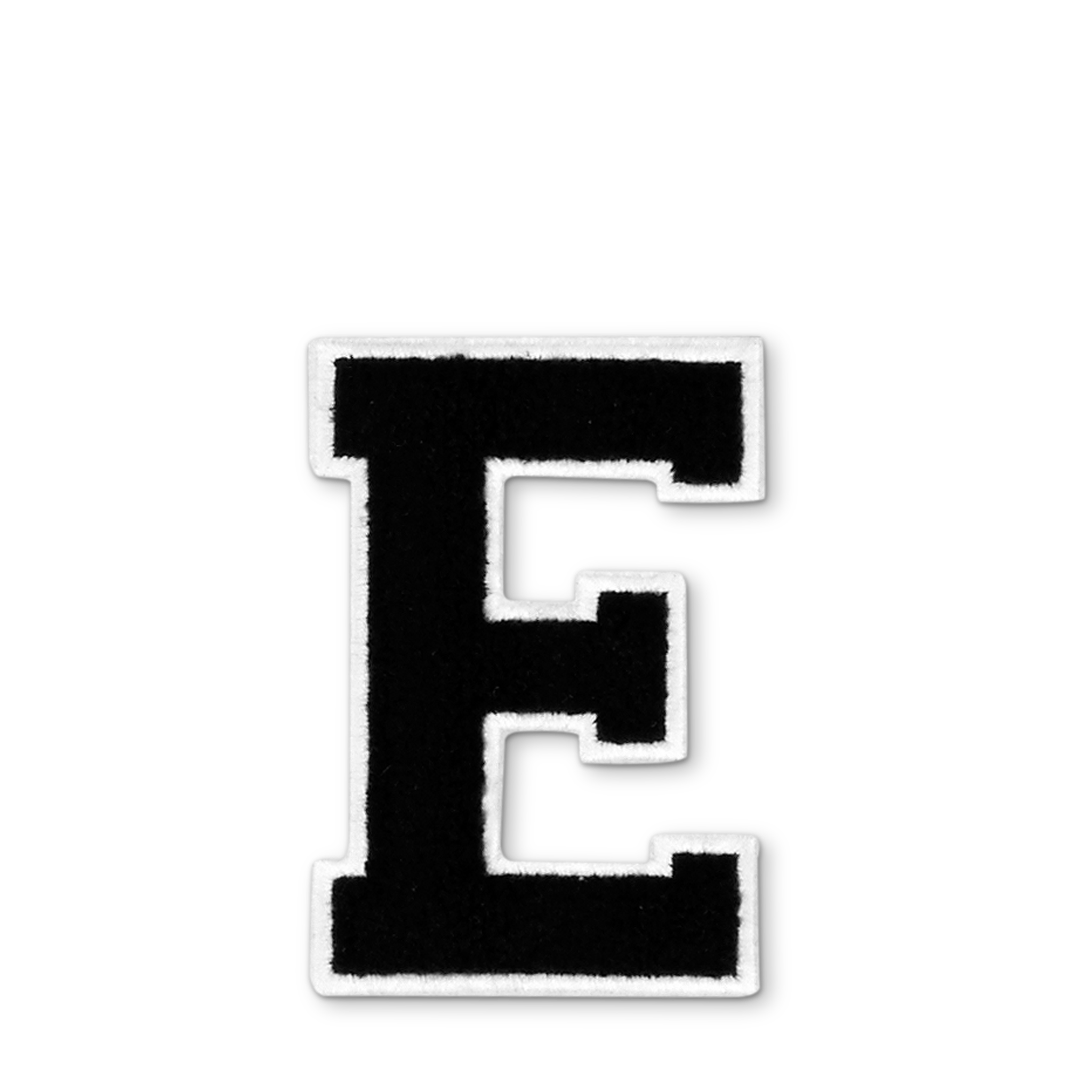 Varsity Letter E - Black – Oliver Thomas